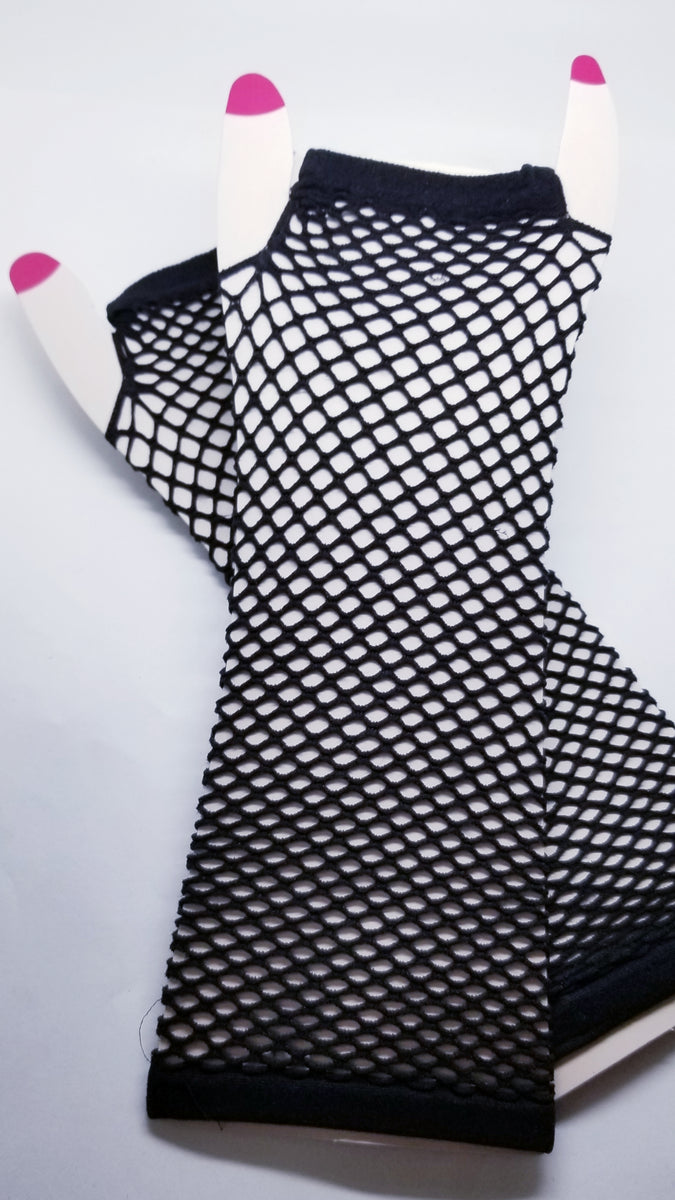 Fingerless Fishnet Gloves – Trivium