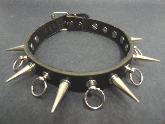 Black Leather Choker 8 Door Knocker – Trivium